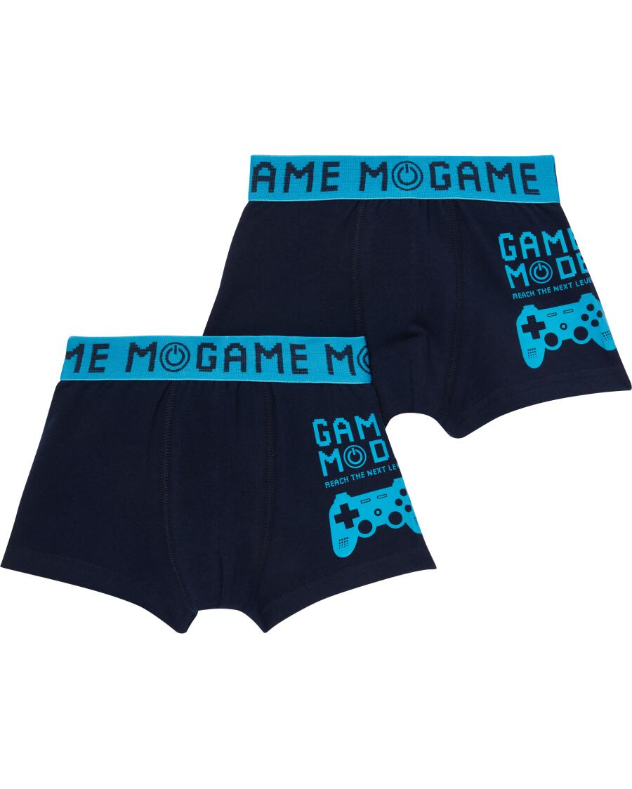 Retro Boxershorts Gaming, Made to be cool, dunkelblau | Günstig bei KiK