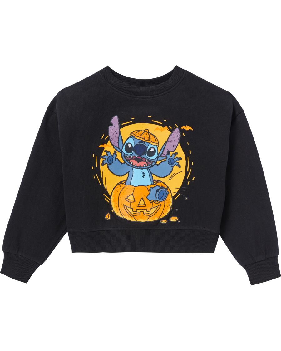 Bluza Stitch Halloween, Disney, czarny | Tanie w KiK