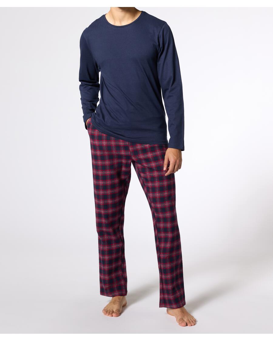Pyjama, Identic, donkerrood | Voordelig bij KiK