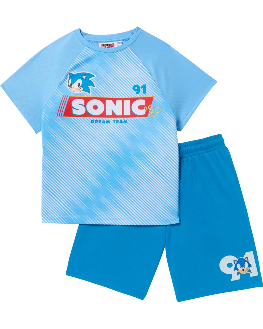 Fußball-Set, Sonic, blau | Günstig bei KiK