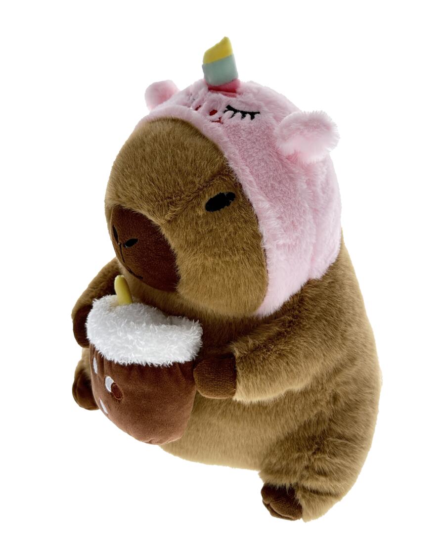 Plüschtier Capybara, rosa | Günstig bei KiK